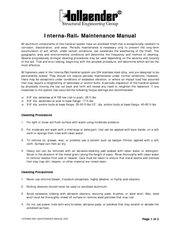 Maintenance Manuals | Hollaender Mfg Co